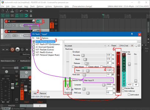 low-latency Rocksmith OBS streaming with software effects - lastpixel